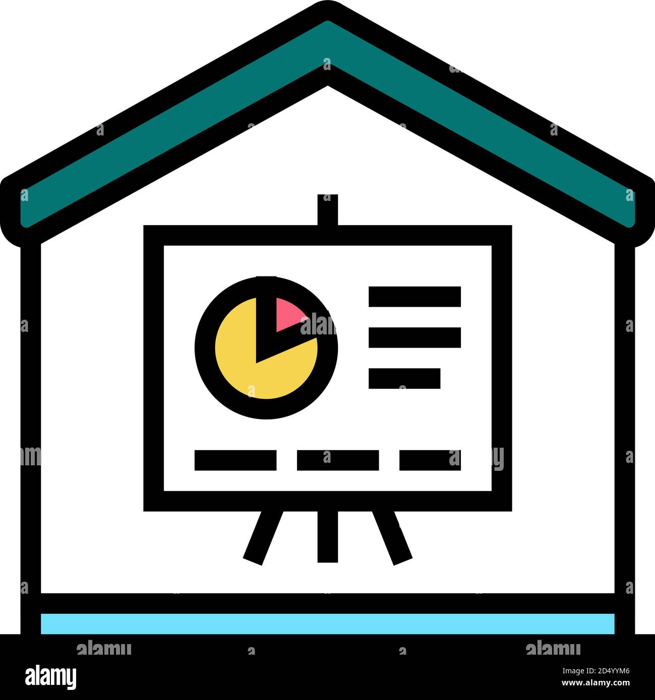 home remote presentation color icon vector illustration Stock Vector ...