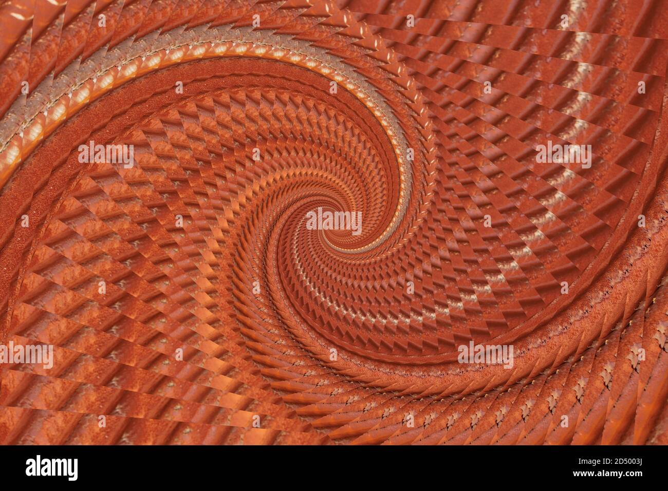 Abstract background of brown spiral spinning vortex Stock Photo - Alamy