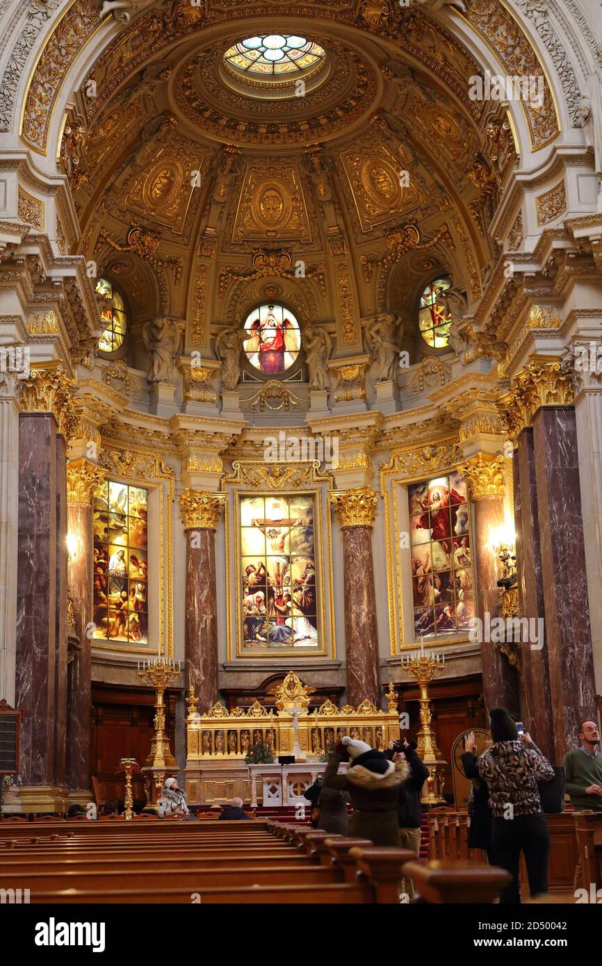 Berliner dom interior hi-res stock photography and images - Alamy