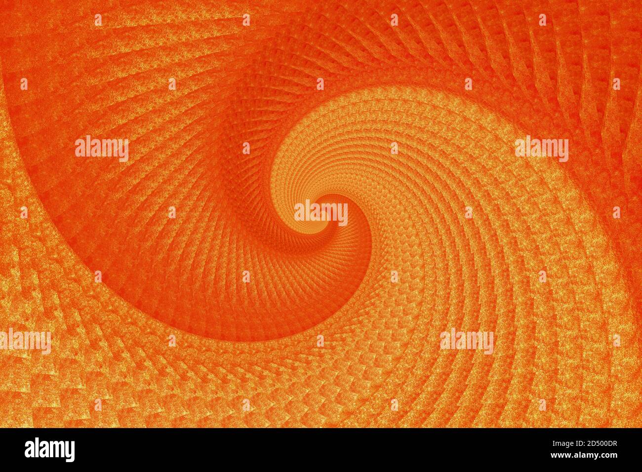 Abstract background of orange spiral spinning vortex Stock Photo - Alamy