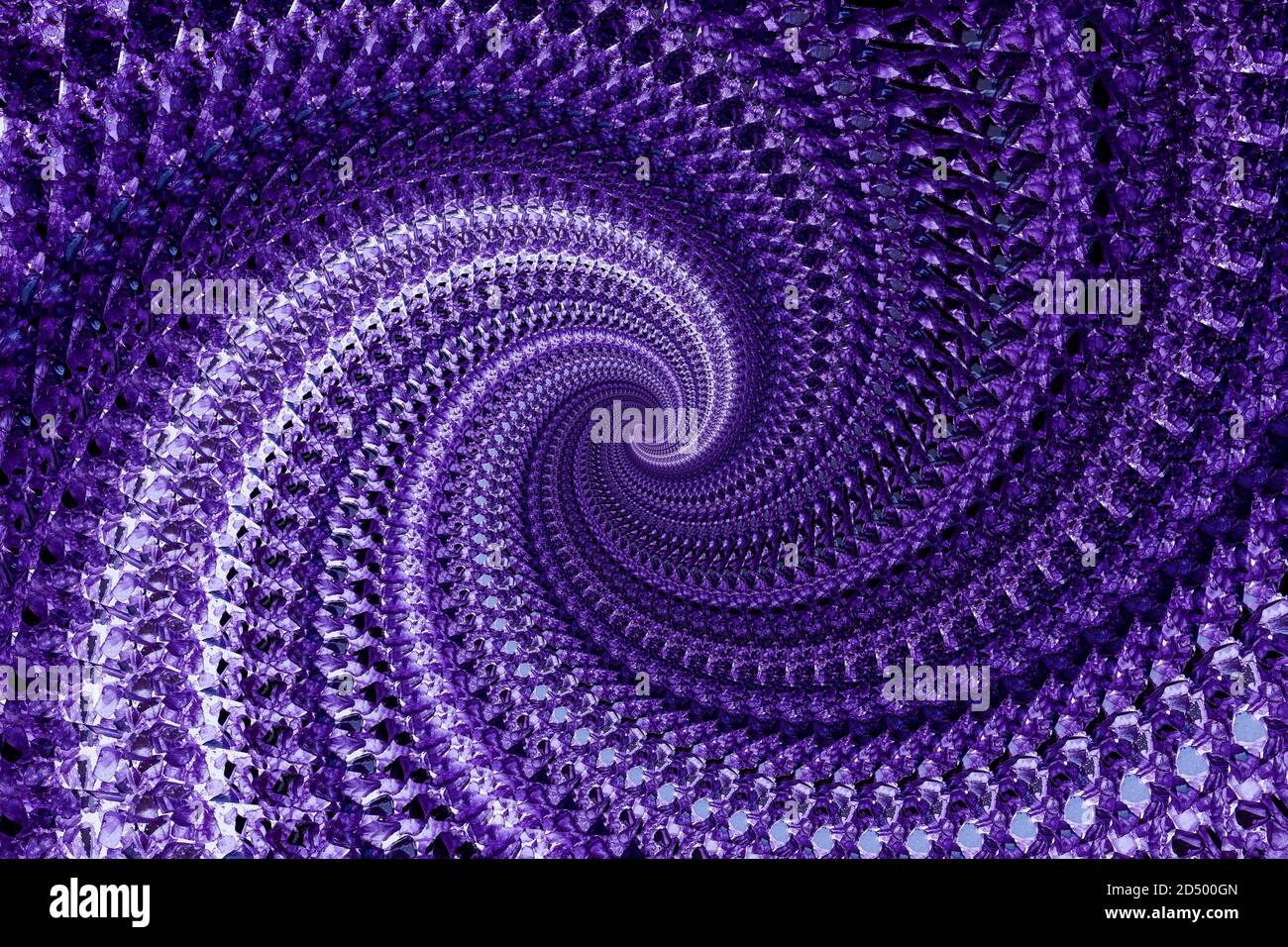 Abstract background of purple spiral spinning vortex Stock Photo - Alamy