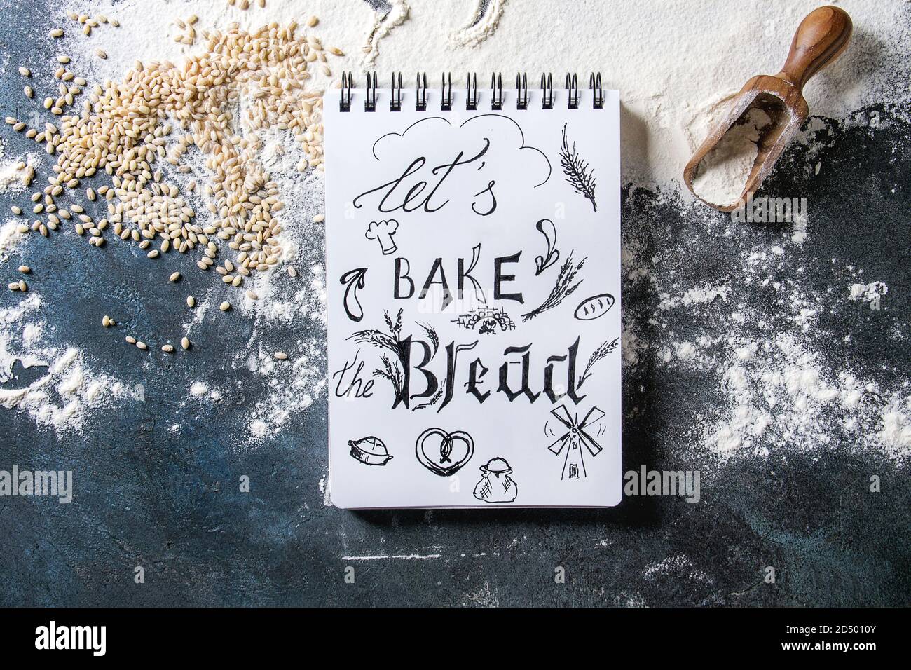 Handwritten recipe hi-res stock photography and images - Alamy