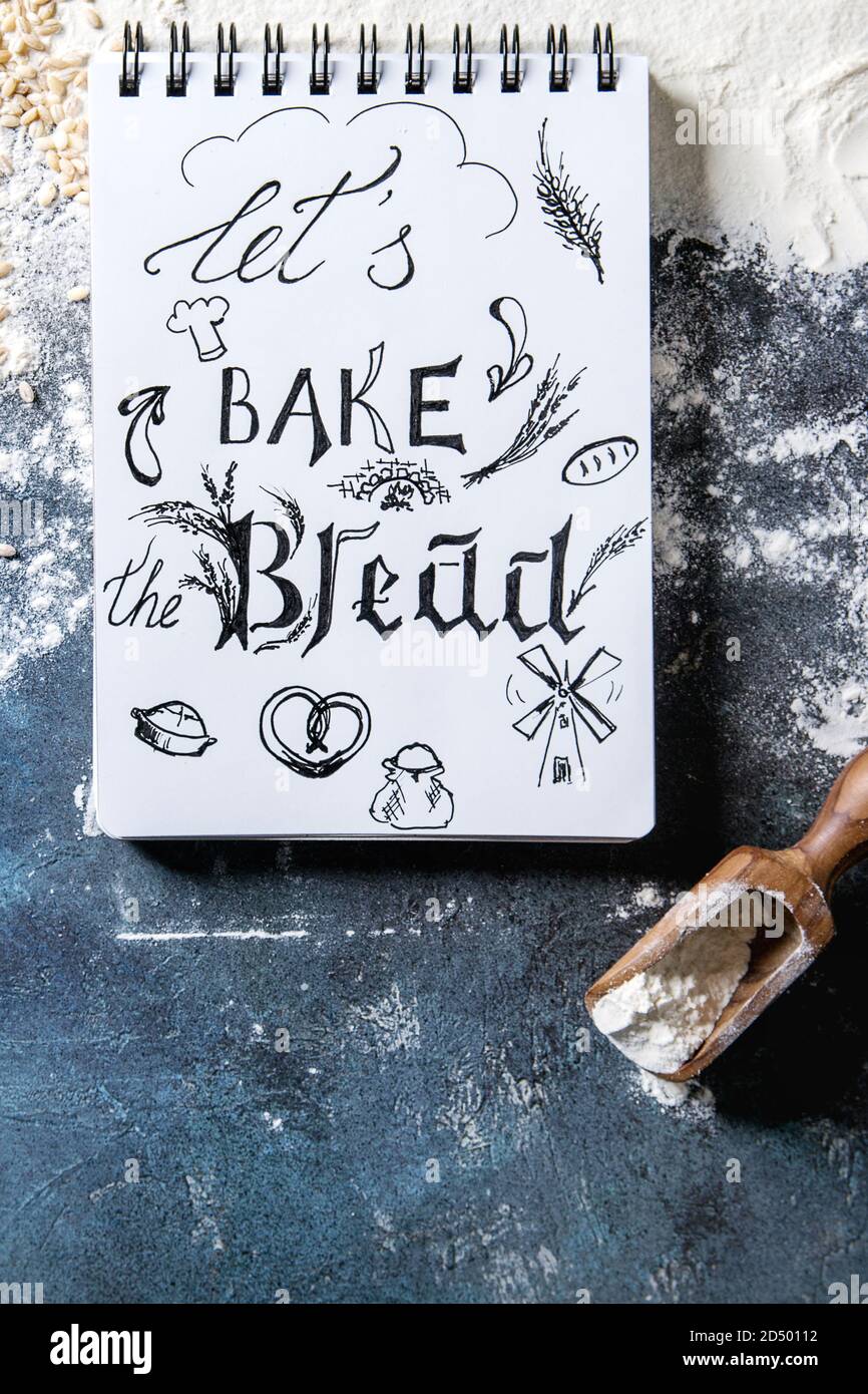 Handwritten recipe hi-res stock photography and images - Alamy