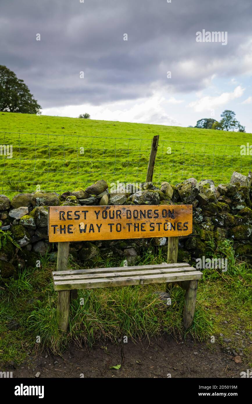 Roadside bench hi-res stock photography and images - Alamy