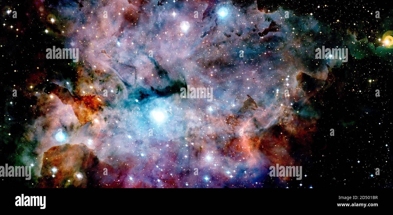 Abstract space background. Elements of this image furnished by NASA ...