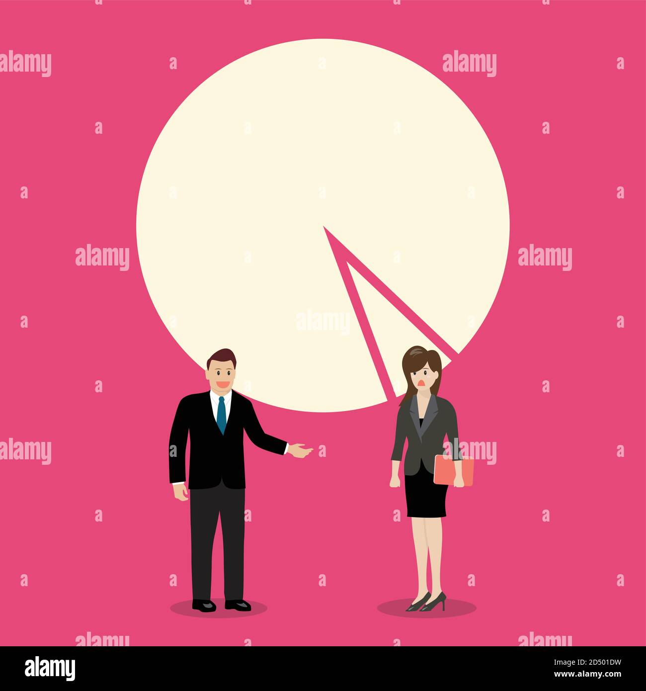 Cartoon illustration man two heads hi-res stock photography and images ...