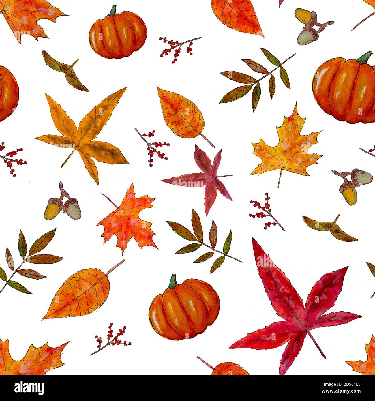 Repeating pattern of white leaves on hi-res stock photography and ...