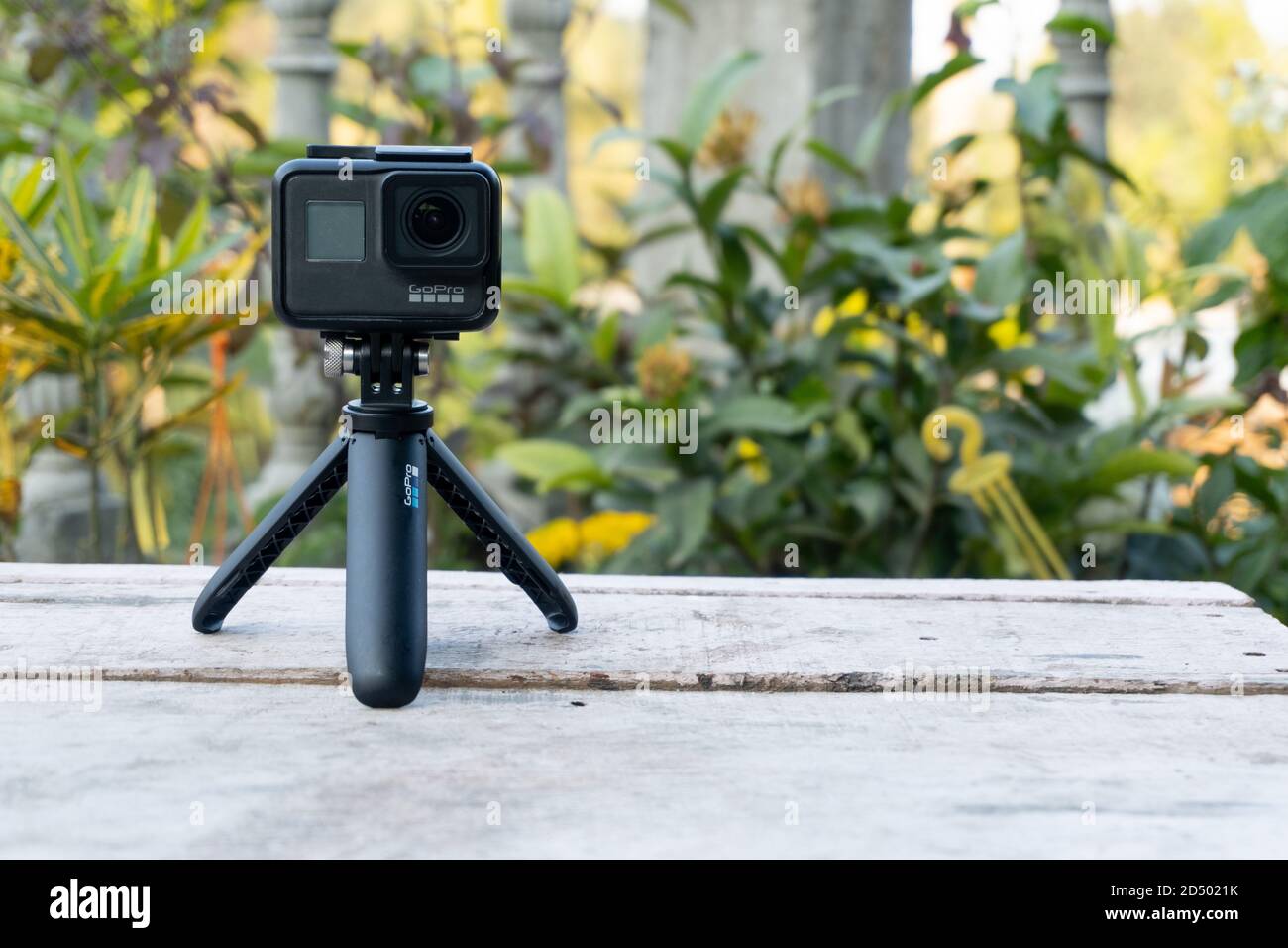 GUWAHATI, INDIA - Jan 12, 2020: GoPro black 7 action camera, sports ...