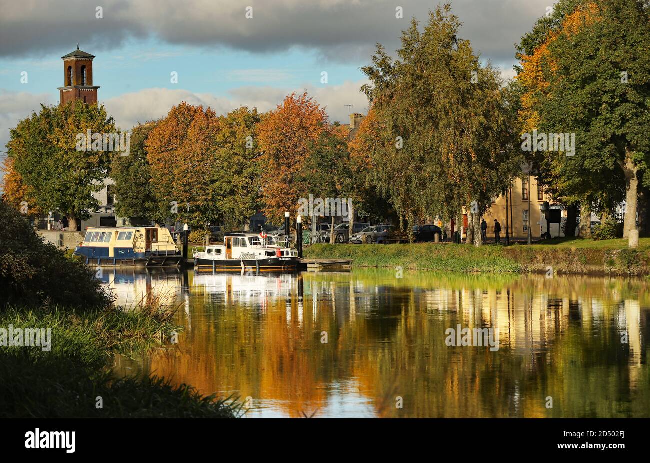 The River Barrow in Athy Co Kildare Stock Photo - Alamy