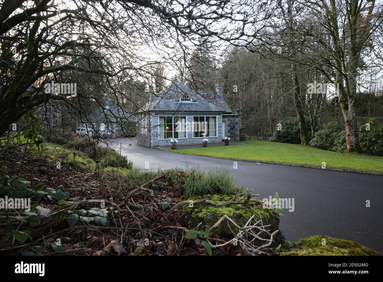 Cloncaird Castle Ayrshire, Scotland, UK. located near the small village ...