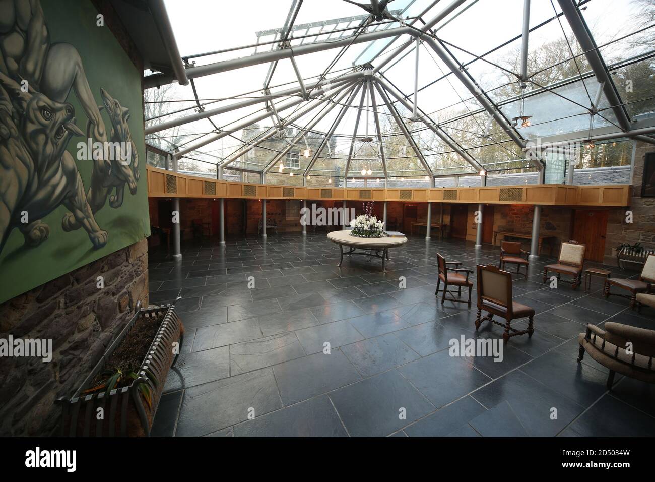 Cloncaird Castle Ayrshire, Scotland, UK. located near the small village ...