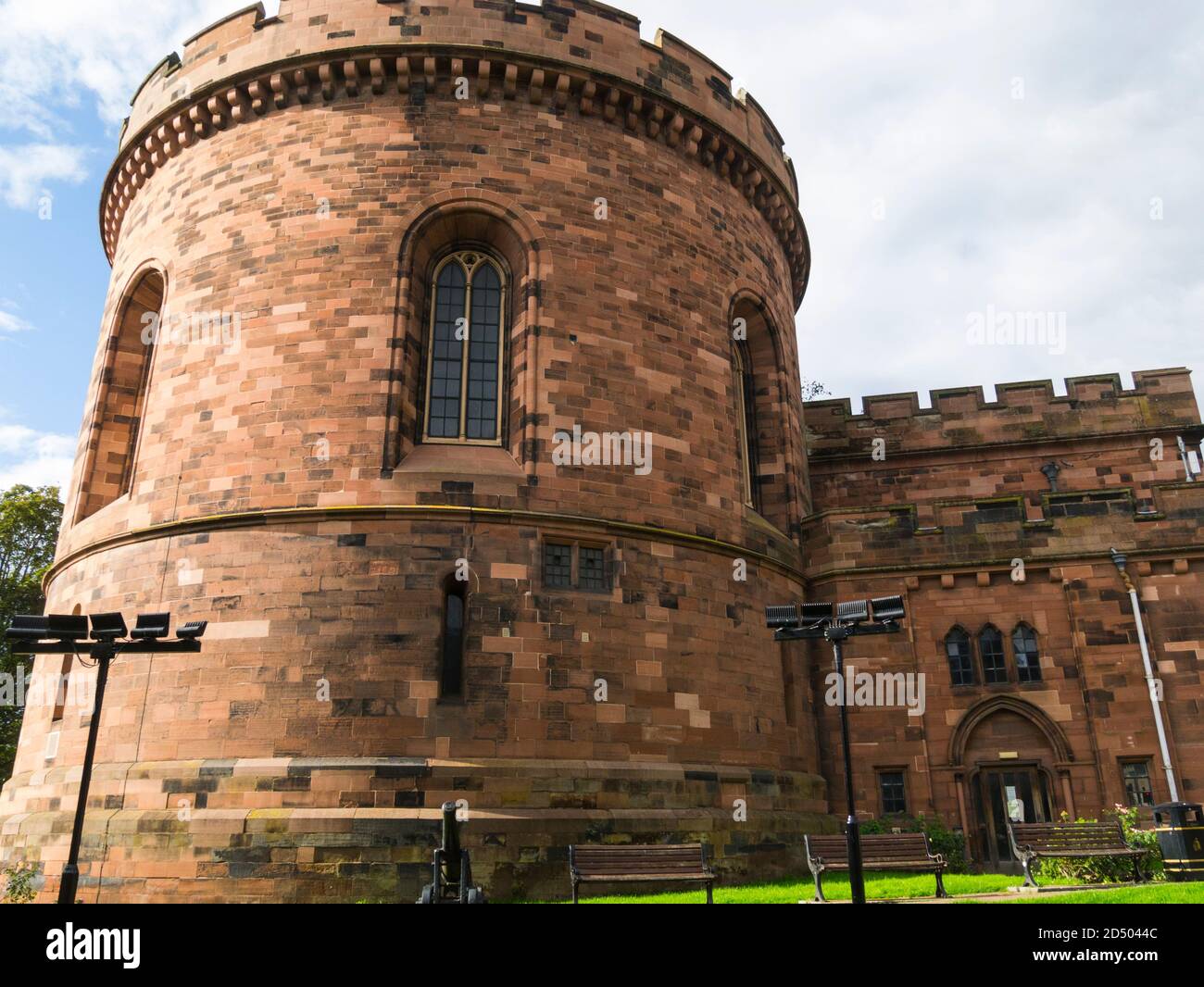 Carlisle Citadel a former medieval fortress on English Street in ...