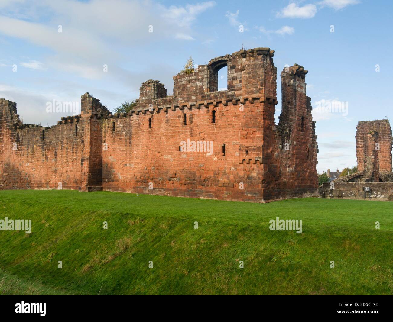 Ruins Penrith Castle built at end of 14th century by Ralph Neville ...