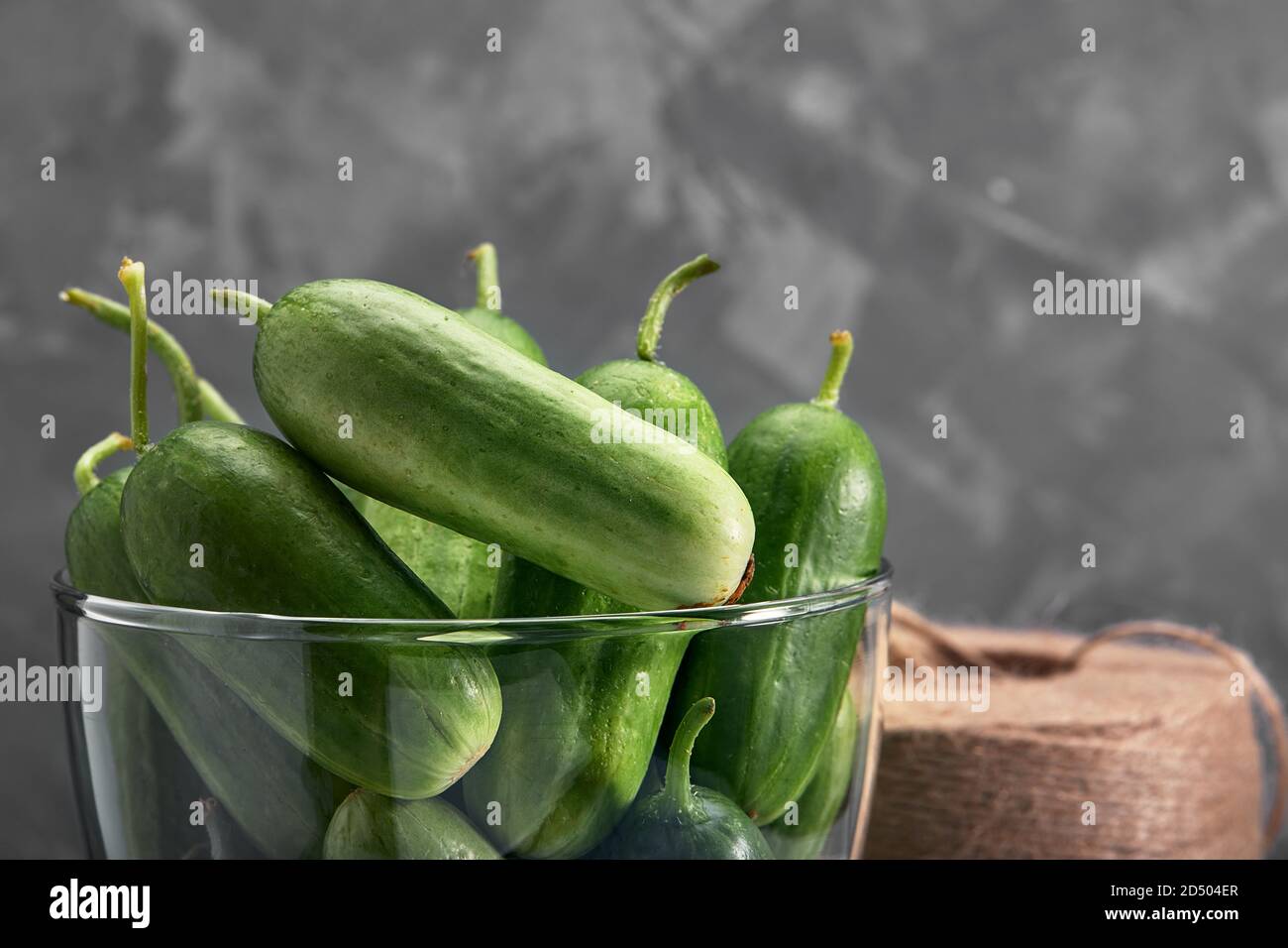 Raw Organic Mini Baby Cucumbers Ready to Eat Stock Photo - Alamy