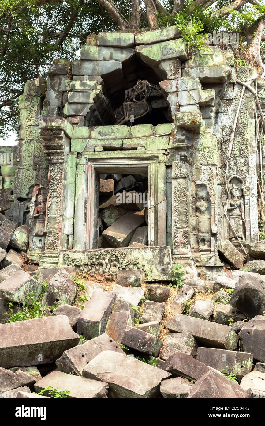 Ruins of Beng Mealea Temple, Angkor, Cambodia Stock Photo - Alamy