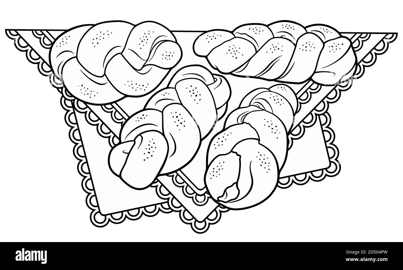 Buns hand drawn vector doodles illustration Stock Vector Image & Art ...