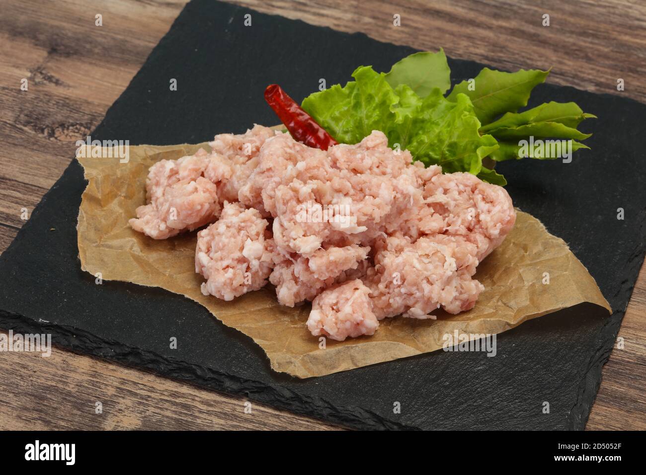 Homemade pork minced meat ready for cooking Stock Photo - Alamy