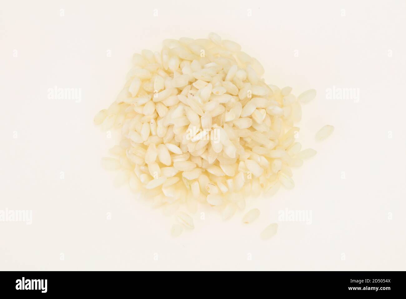 Raw Arborio rice for Italian Risotto Stock Photo - Alamy
