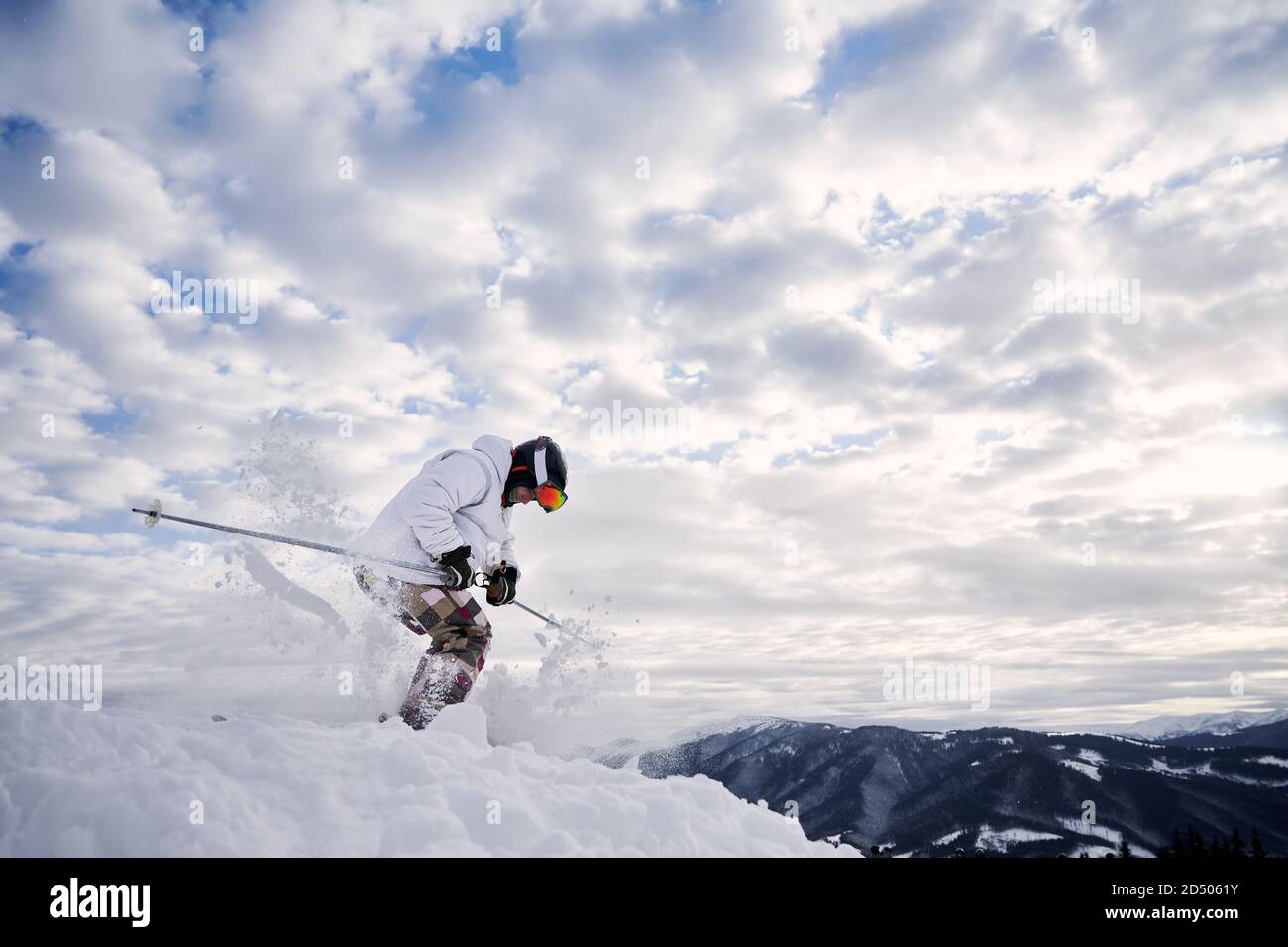 Cloudy sky man hi-res stock photography and images - Alamy