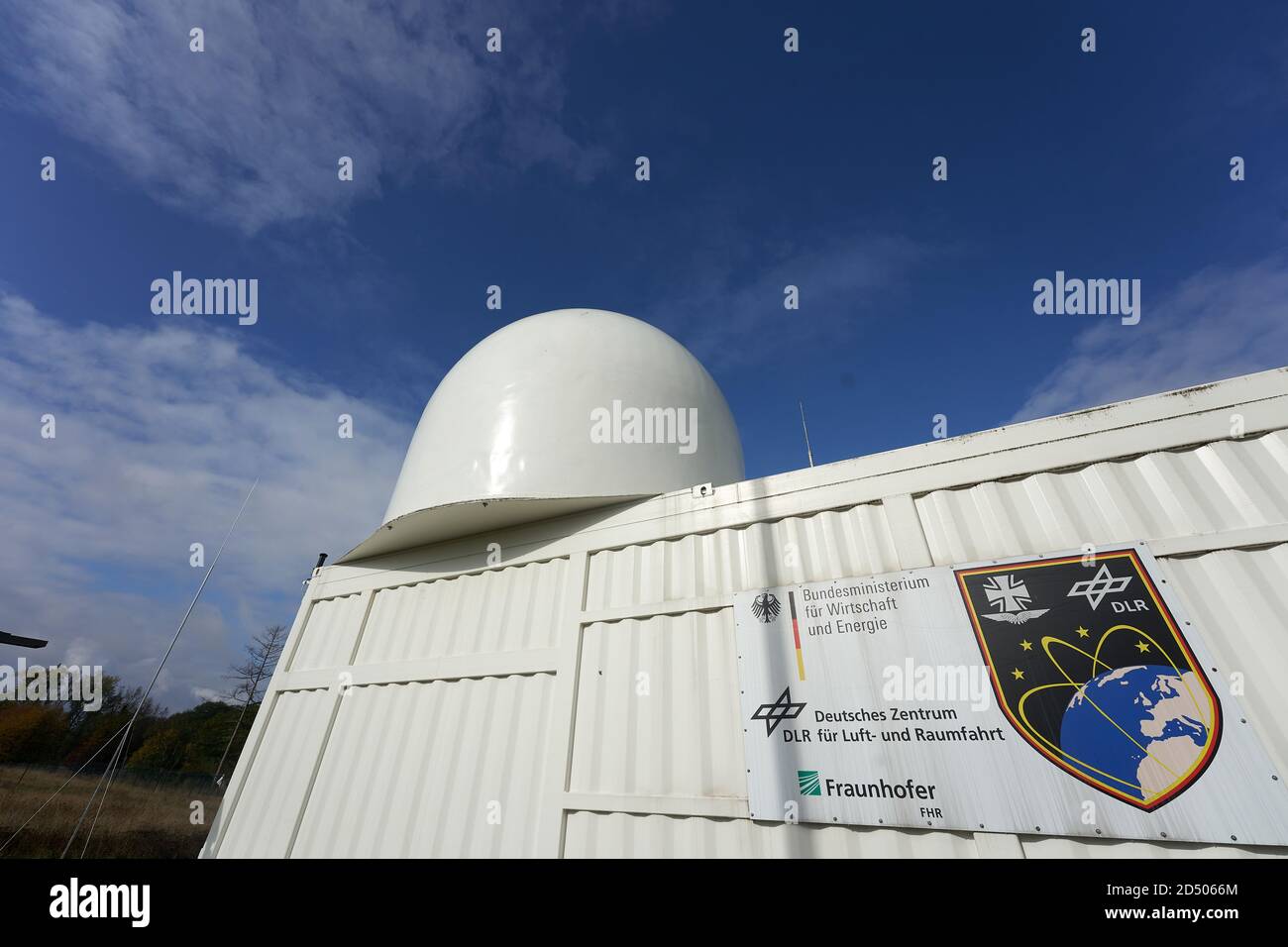 Koblenz, Germany. 12th Oct, 2020. One of the two containers of the ...