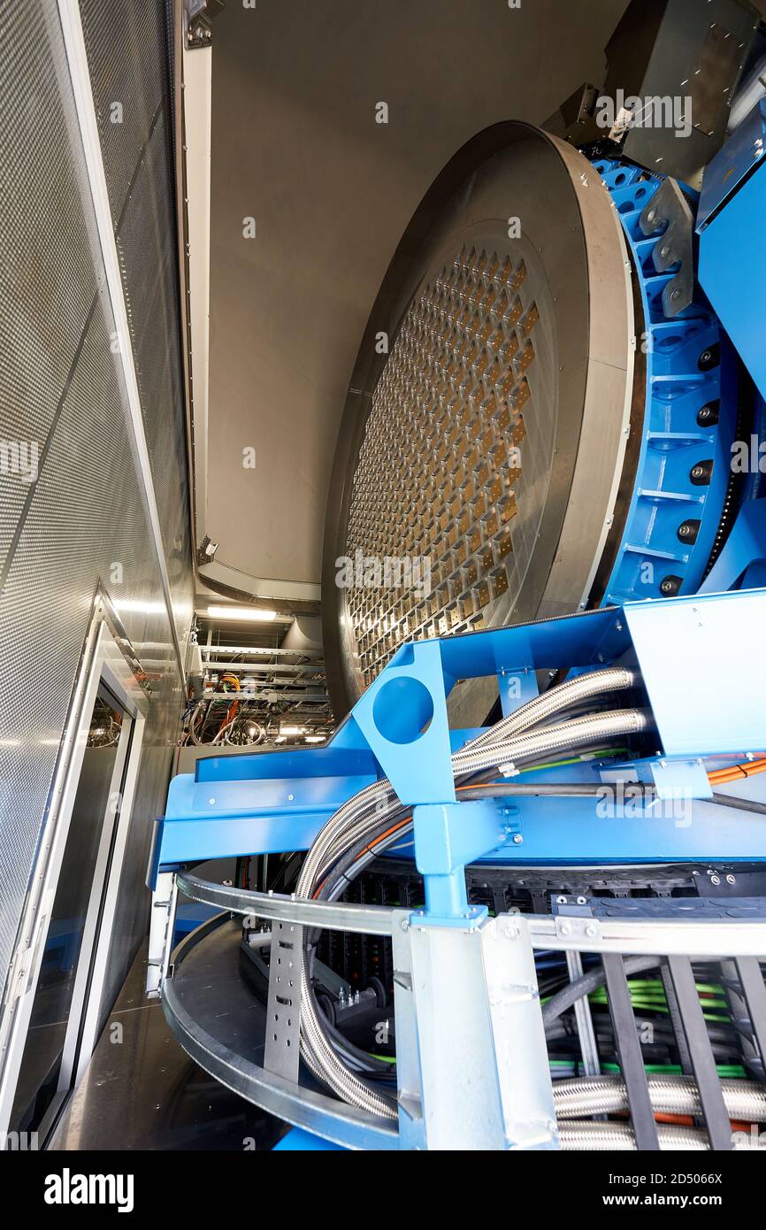 Koblenz, Germany. 12th Oct, 2020. The radar antenna of the space ...