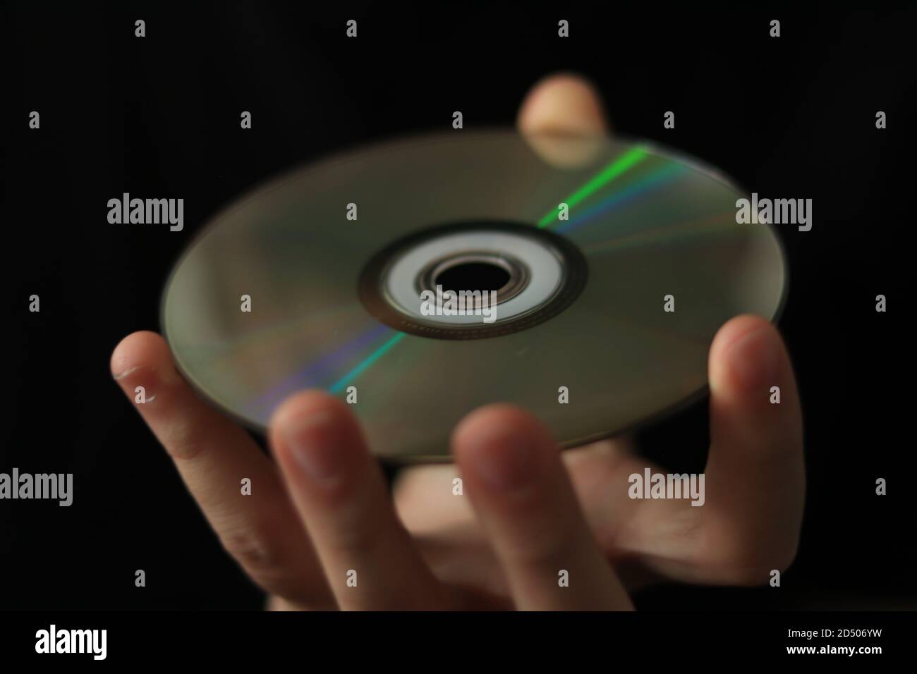 Cd in hand hi-res stock photography and images - Alamy