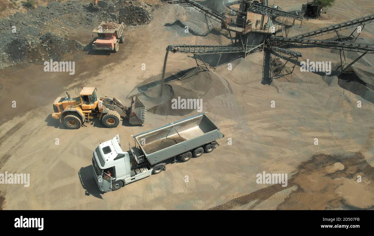 Coal mining excavator Stock Photo - Alamy