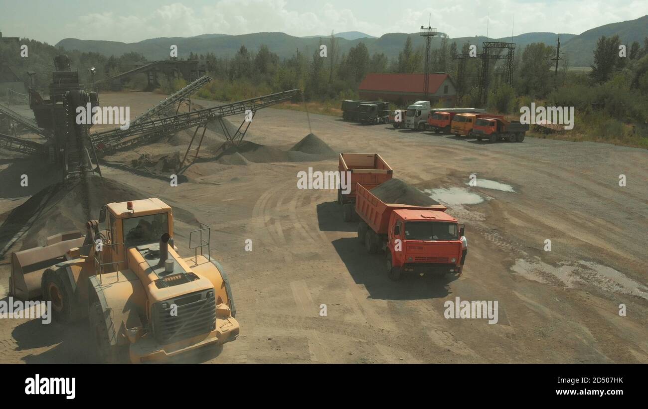Coal mining excavator Stock Photo - Alamy