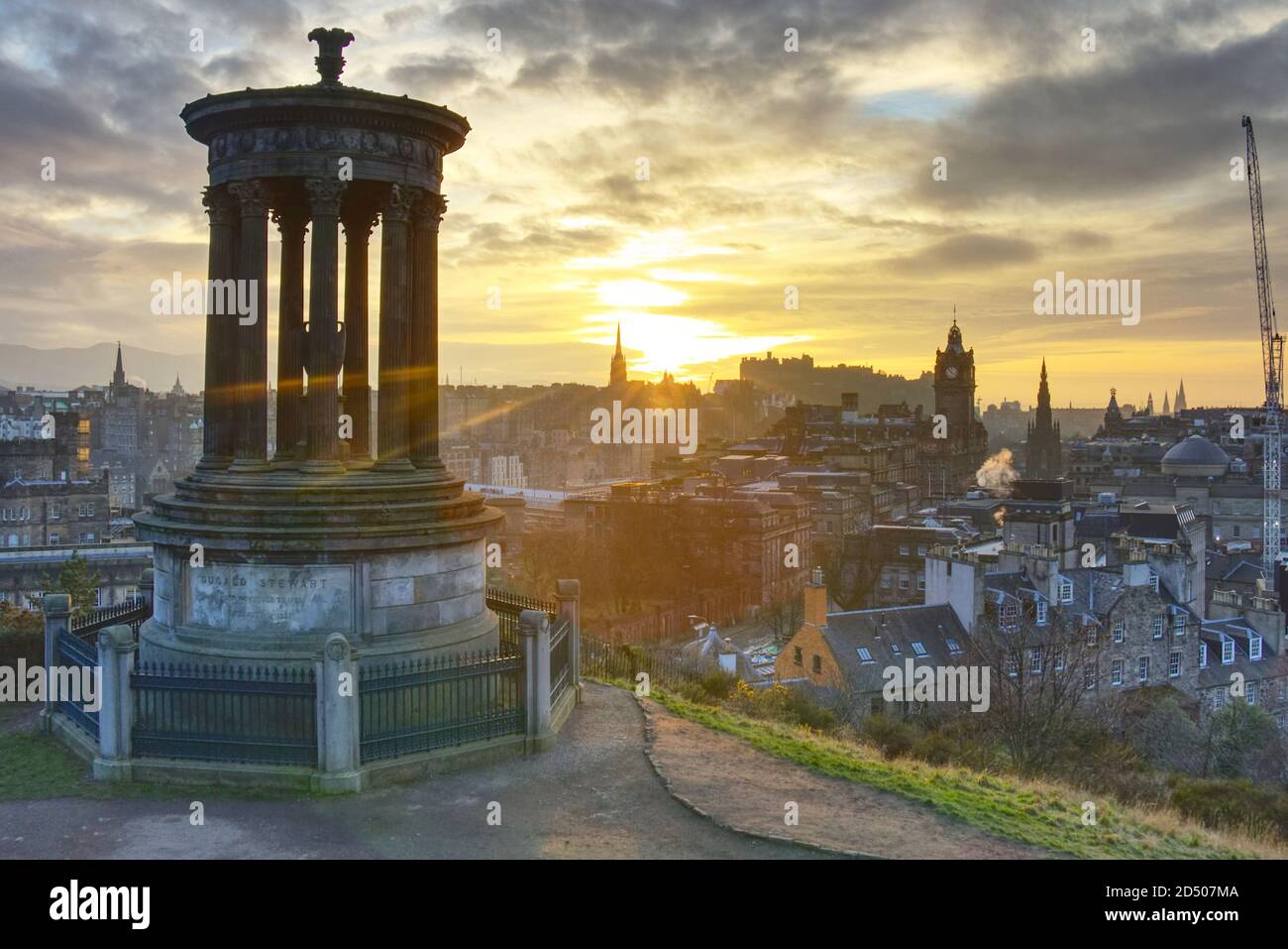 View from Calton Hill, Edinburgh, Scotland Stock Photo - Alamy