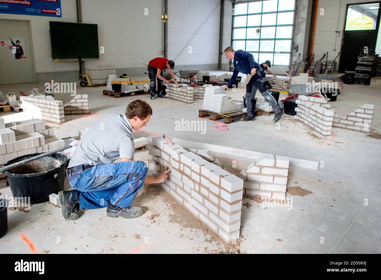 Garbsen, Germany. 12th Oct, 2020. Lasse Brackmann, journeyman ...