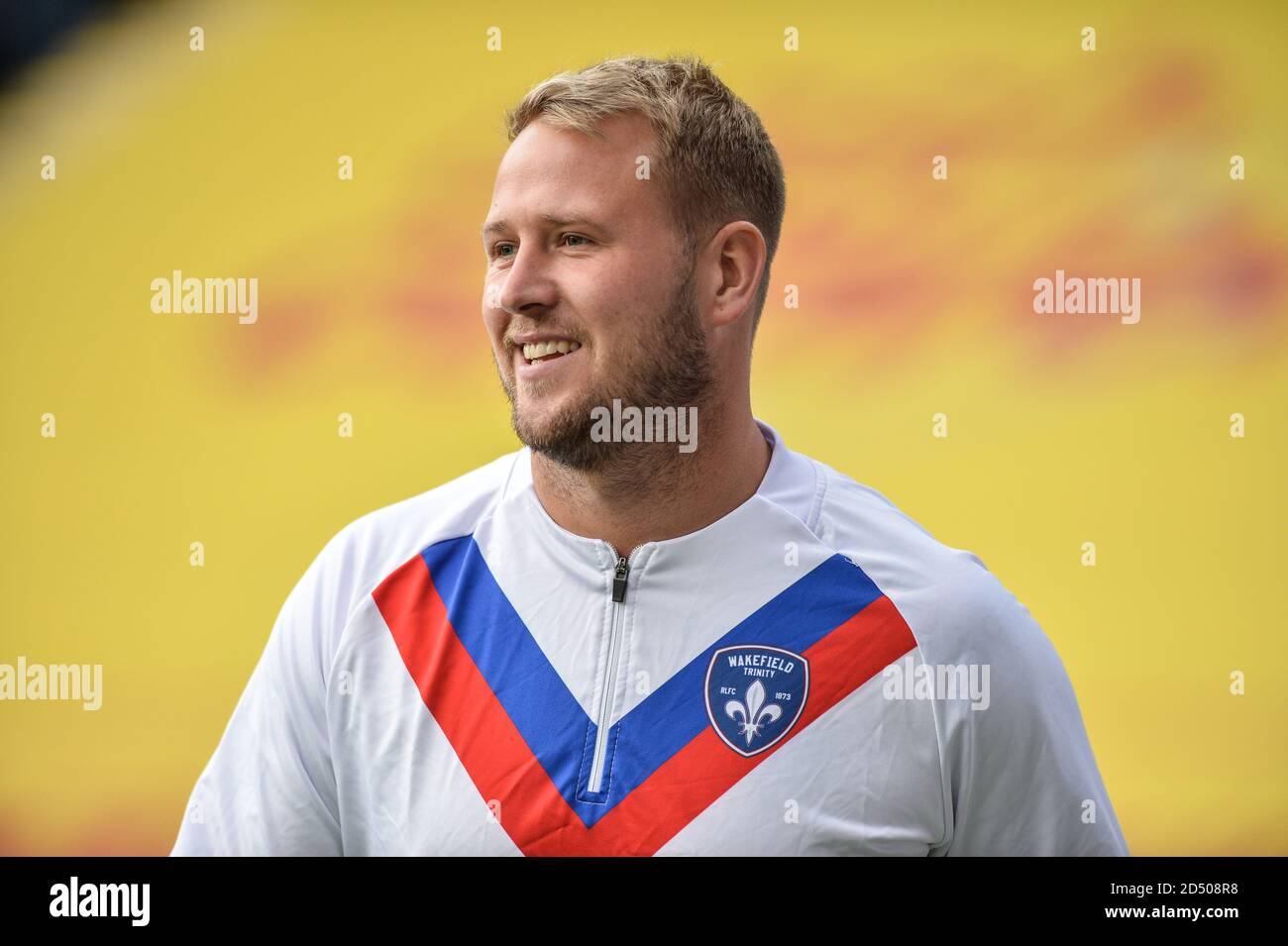 Wakefield Trinity's Joe Westerman during warm up Stock Photo - Alamy