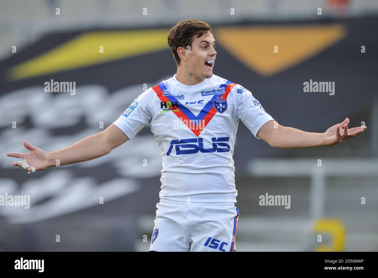 Wakefield Trinity's Alex Walker in action Stock Photo - Alamy