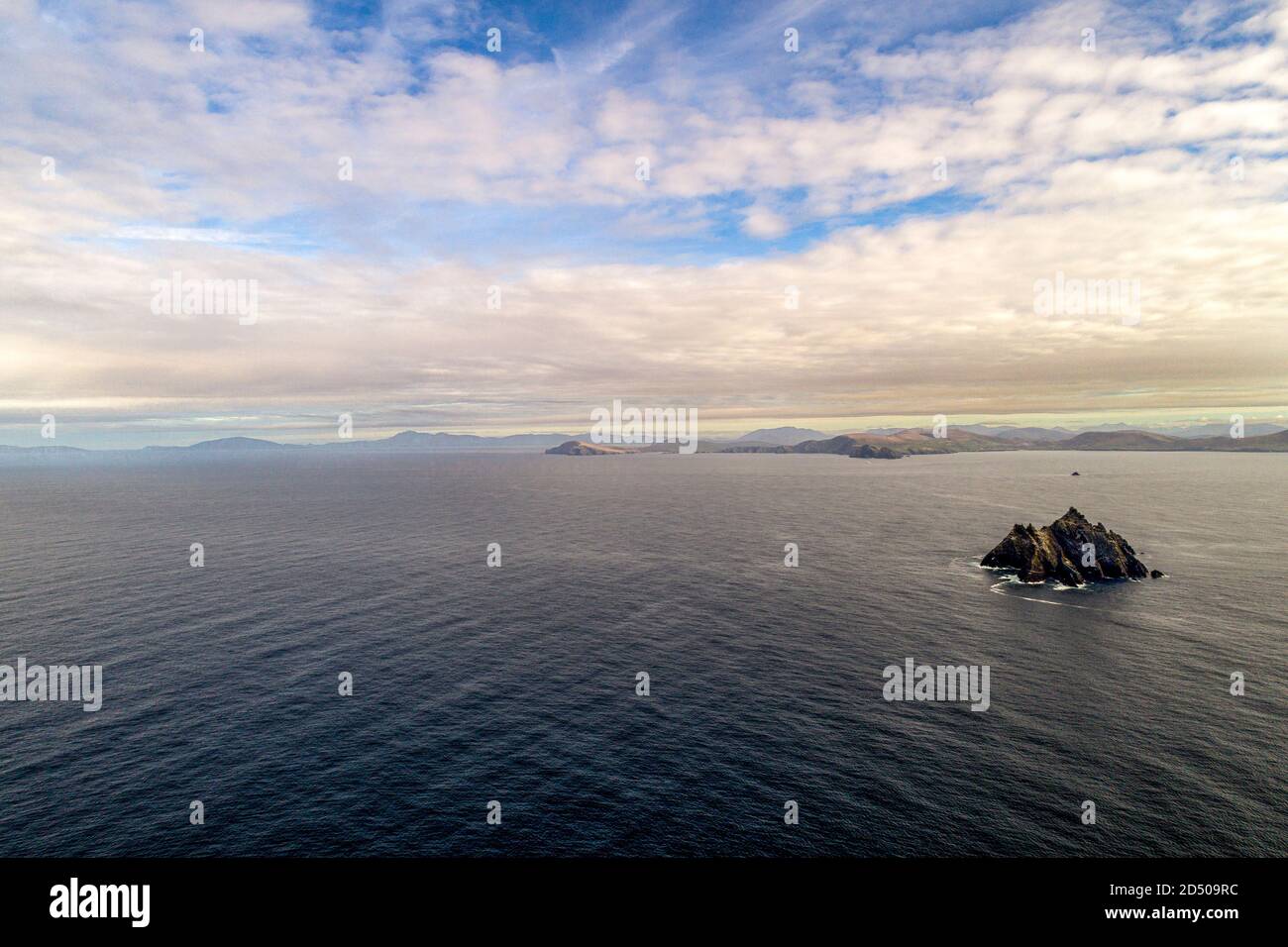Skellig Michael, part of the Skellig rocks, County Kerry, Ireland Stock ...