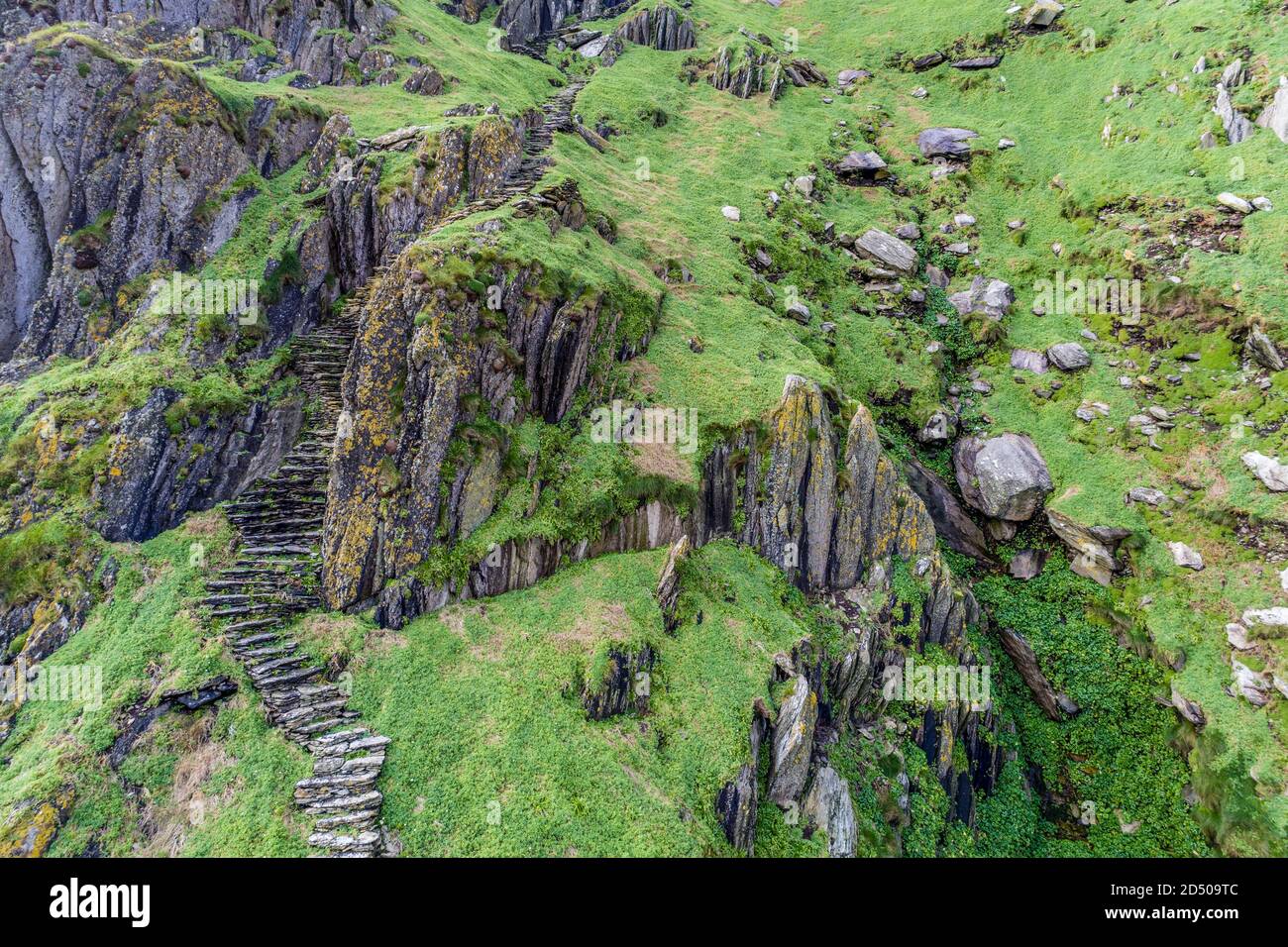 Skellig Michael, part of the Skellig rocks, County Kerry, Ireland Stock ...