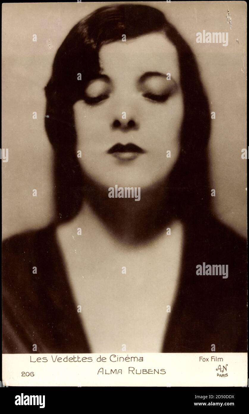 Schauspielerin Alma Rubens, She goes to war | usage worldwide Stock ...