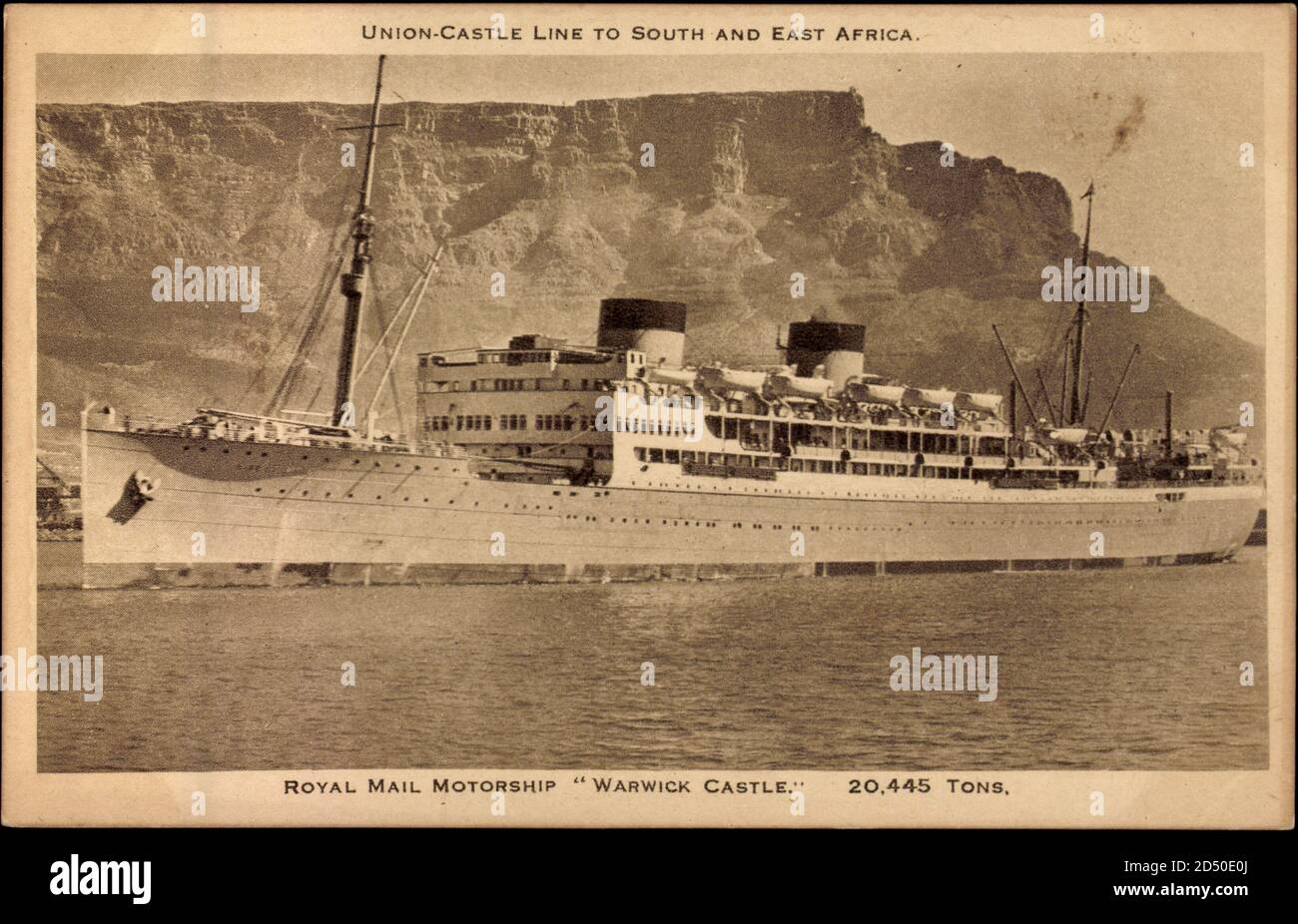 Union castle line hi-res stock photography and images - Alamy