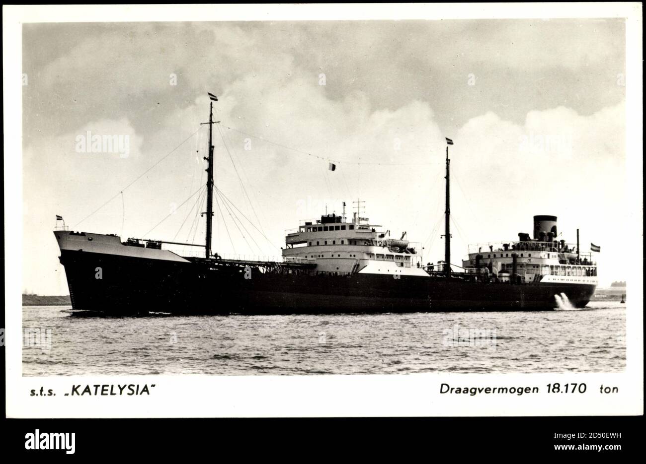 S.T.S. Katelysia, Koninklijke Shell Groep, Tanker, Transportdampfschiff ...
