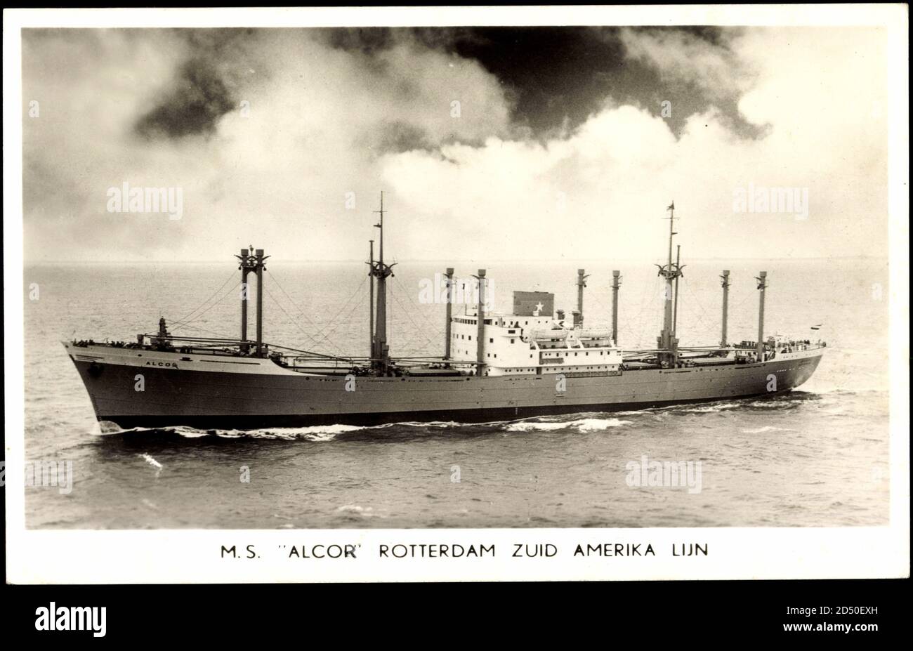 M.S. Alcor, Rotterdam Zuid Amerika Lijn, Transportdampfschiff | usage ...