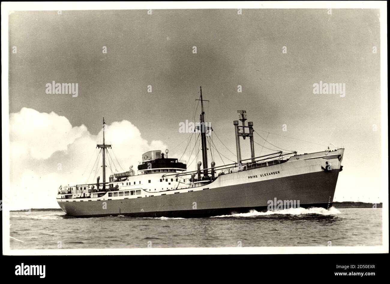 Oranje Lijn, M.S. Prins Alexander, Transportdampfschiff | usage ...