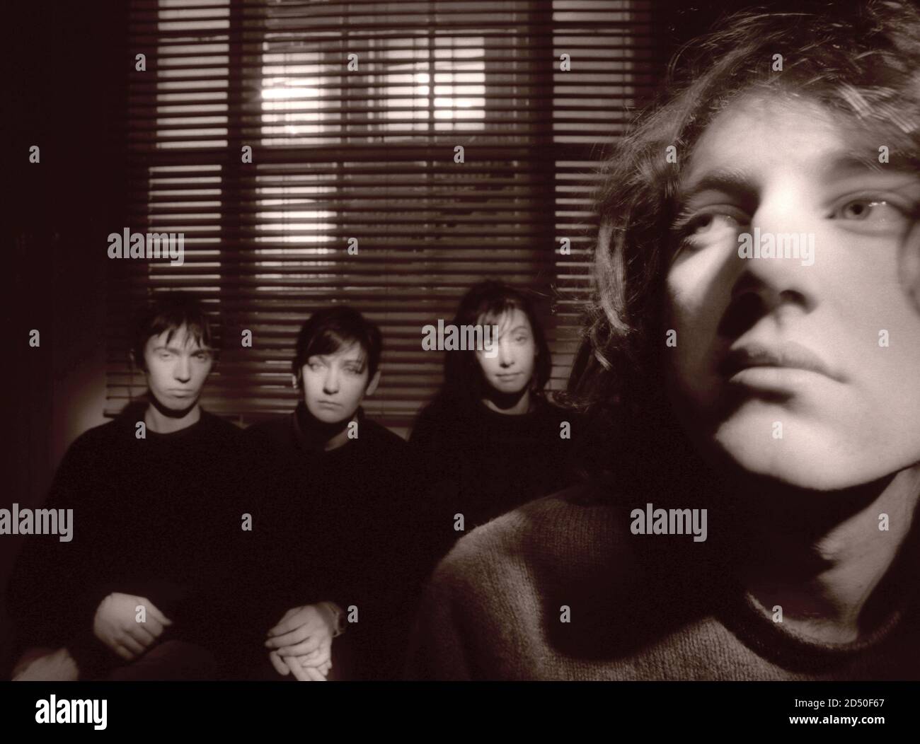 Experimental rock band My Bloody Valentine in 1988 Stock Photo - Alamy