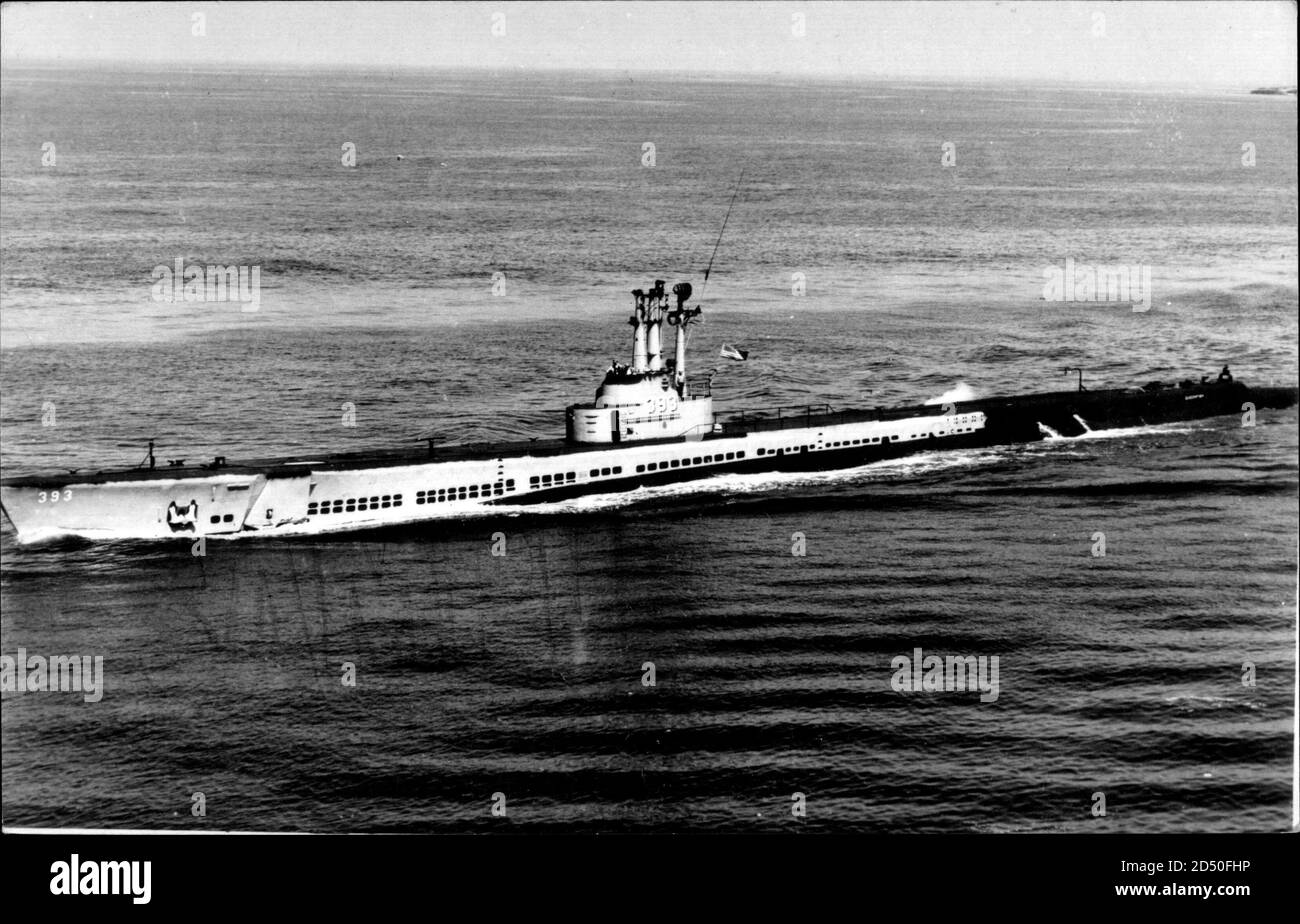 US Amerikanisches U Boot, USS Queen Fish, SS 393, 1944 | usage ...