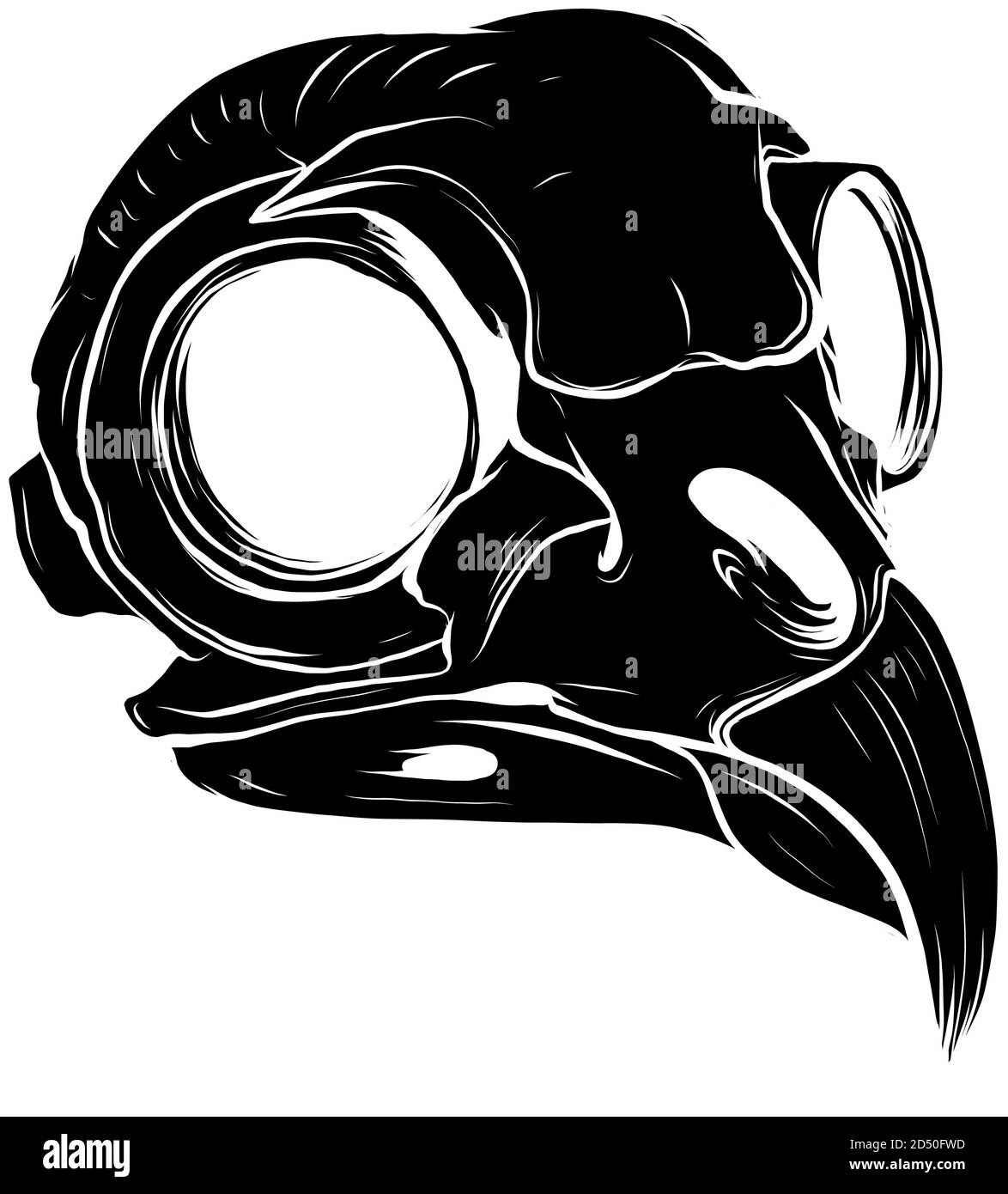 Cross bird bone Stock Vector Images - Alamy