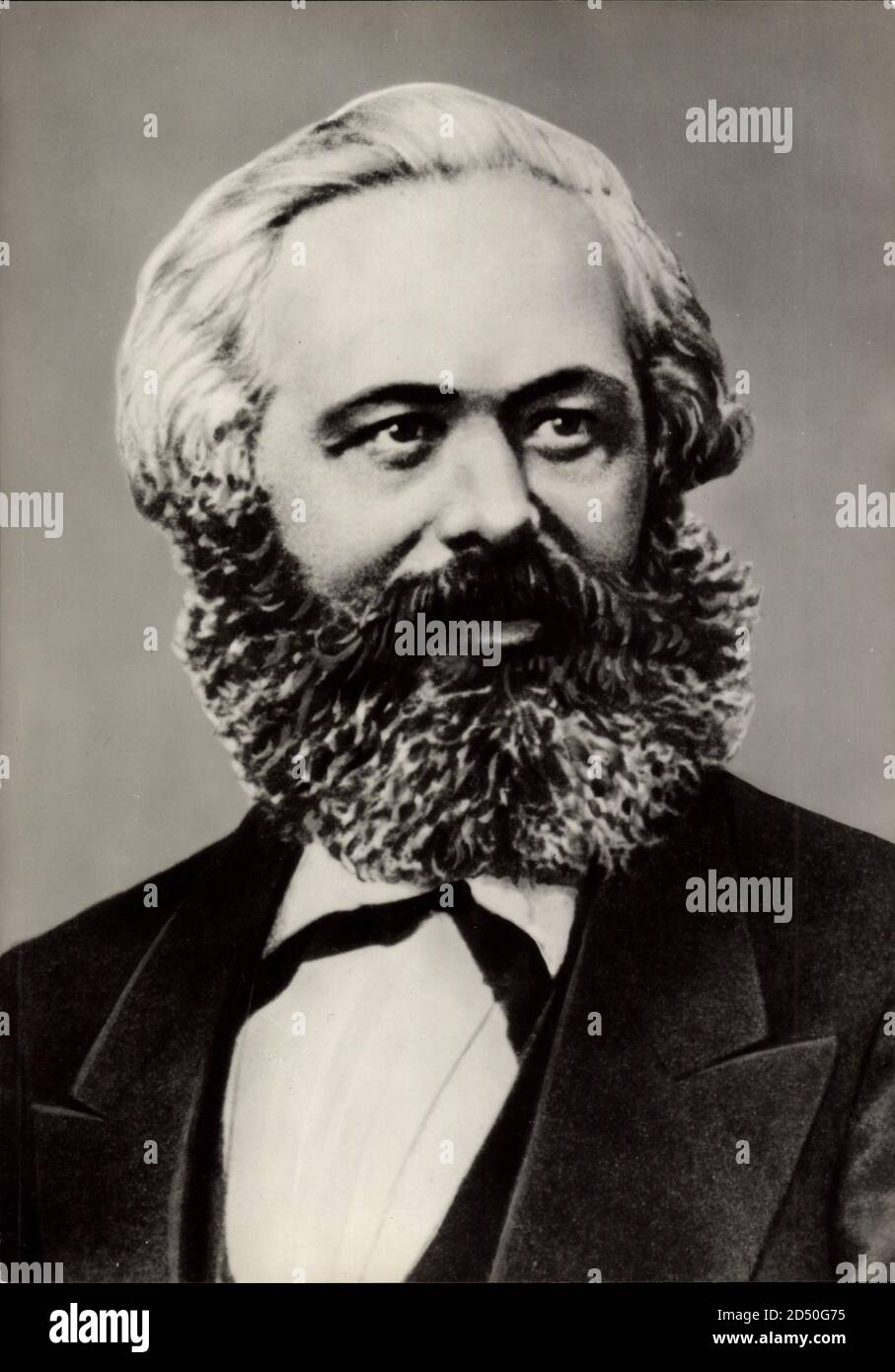 Philosoph, Nationalökonom und Gesellschaftstheoretiker Karl Marx ...