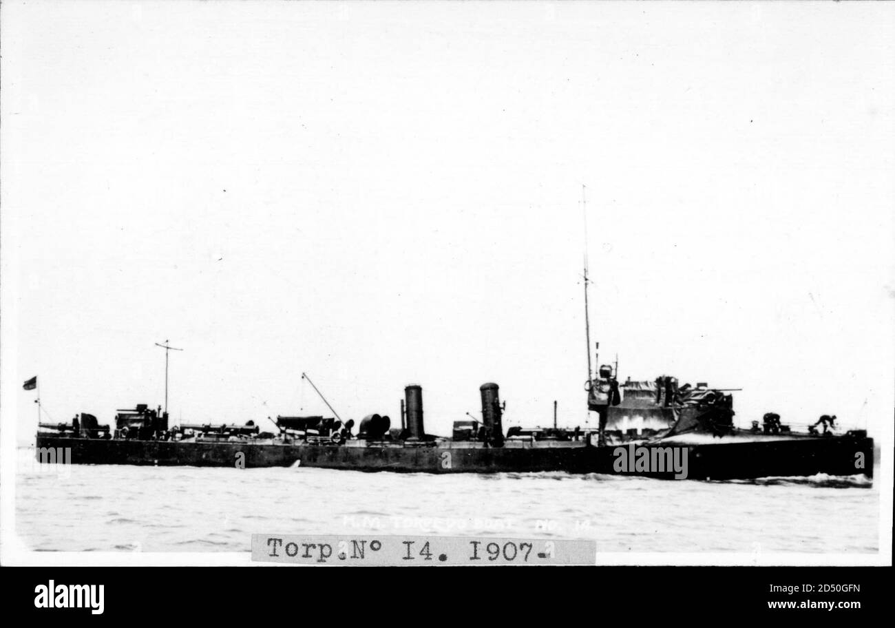 Britisches Kriegsschiff, HMS Kenya, 14, Royal Navy, 1907 | usage ...