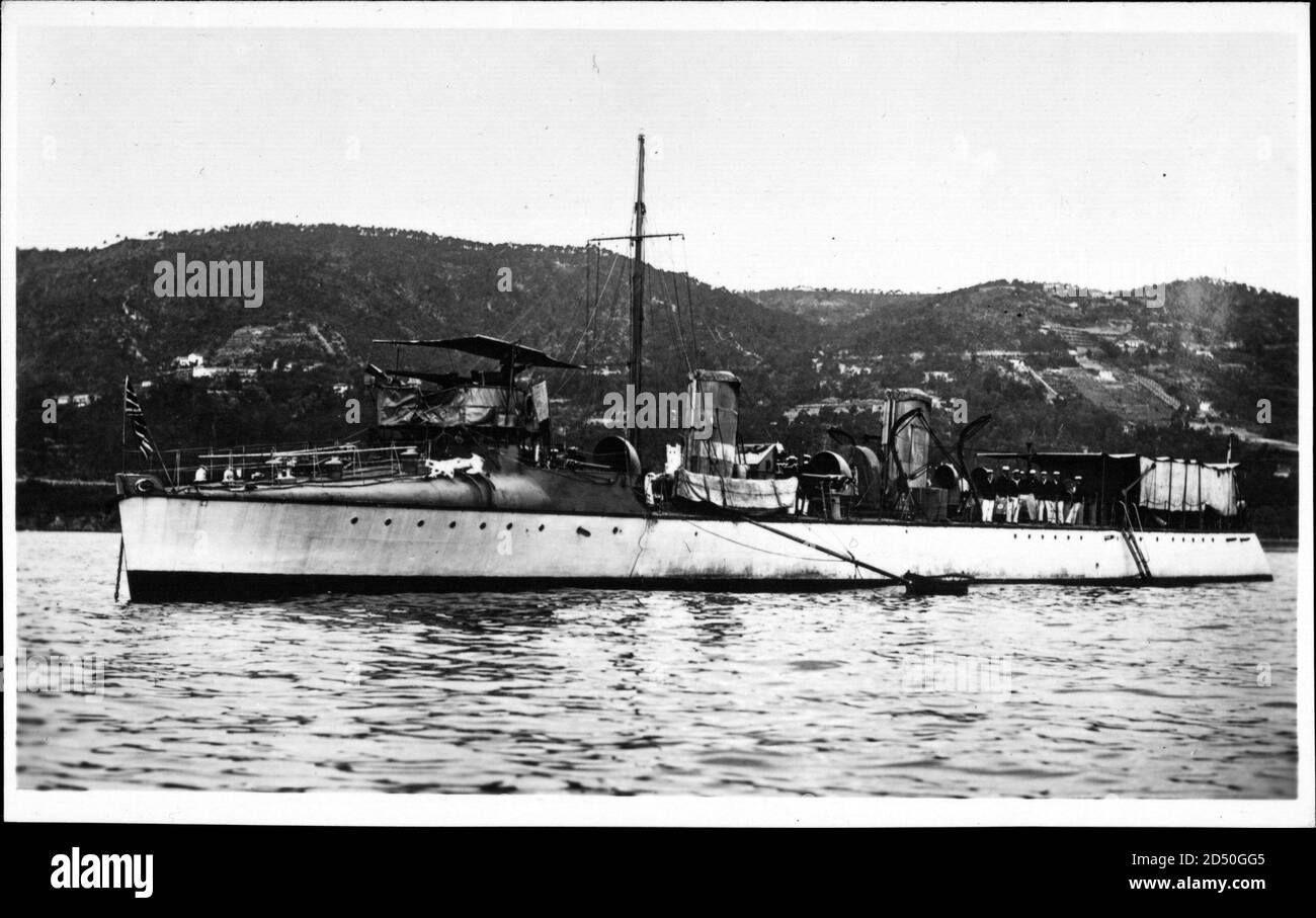 Britisches Kriegsschiff, HMS Desperate, Royal Navy, 1919 | usage ...