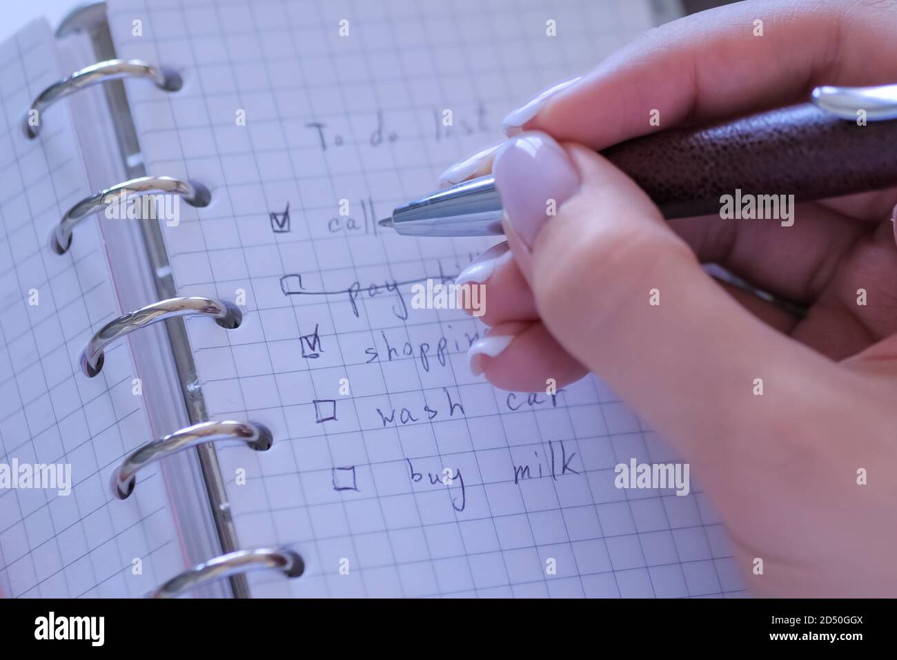 Check list cut out hi-res stock photography and images - Alamy