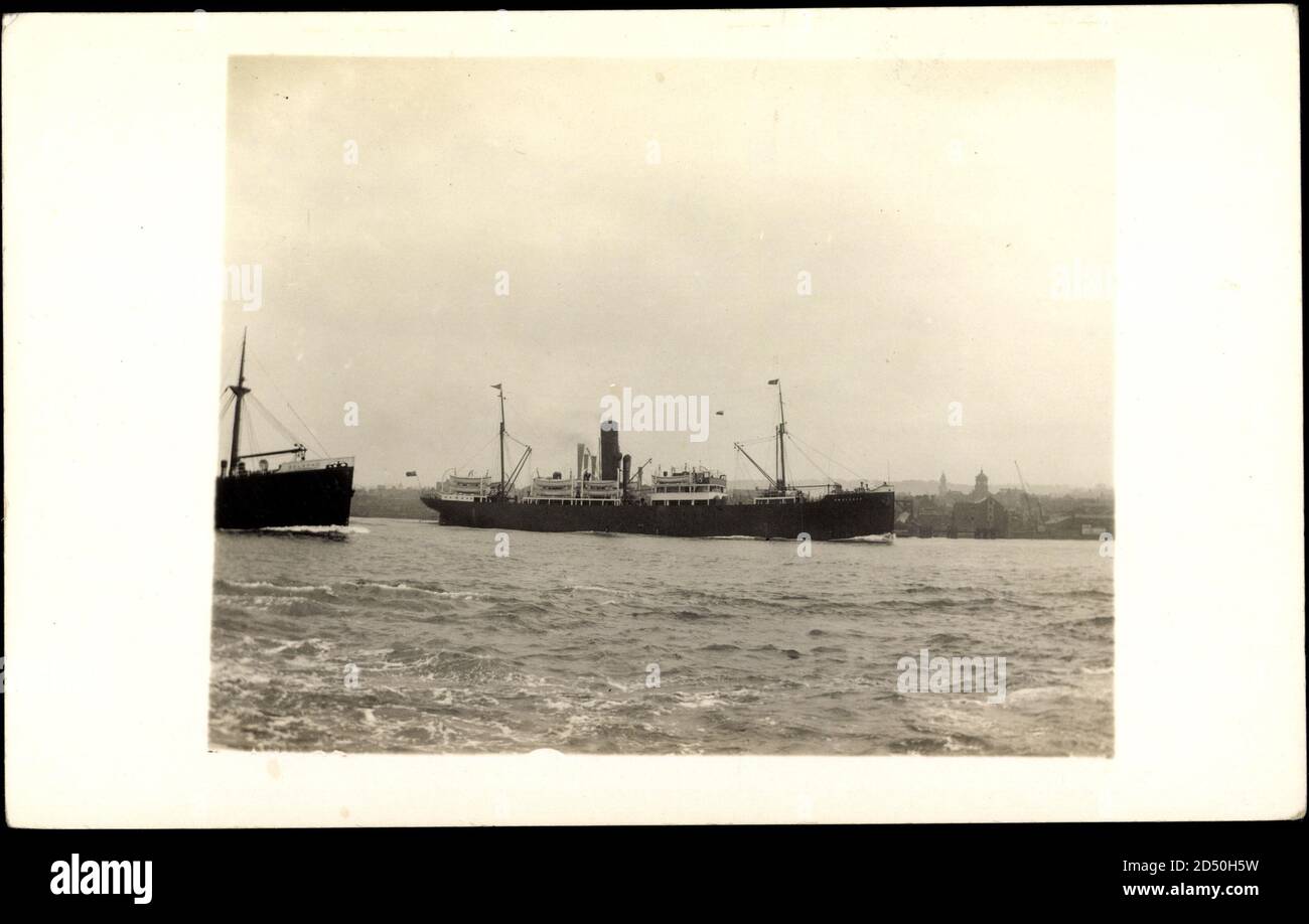 Steamer Smolensk, Wilson Line, Dampfschiff | usage worldwide Stock ...