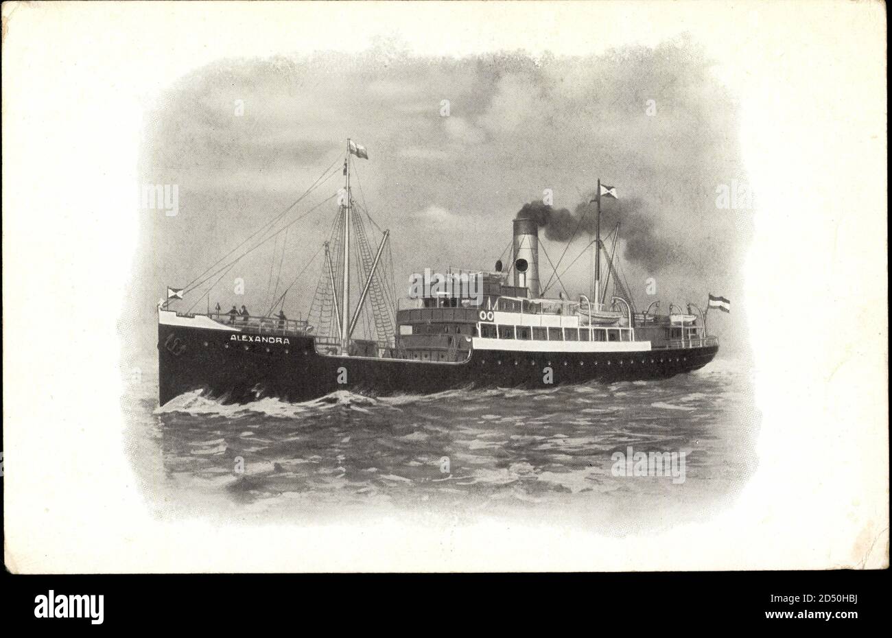 DFDS Seaways, S.S Alexandra, Fährschiff in Fahrt | usage worldwide ...