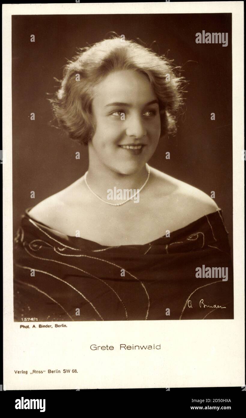 Grete reinwald hi-res stock photography and images - Alamy