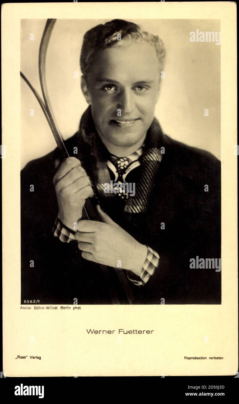 Schauspieler Werner Fuetterer, Ross Verlag 6562 1 | usage worldwide ...